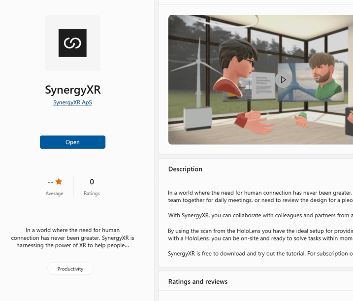 How to use SynergyXR for PC